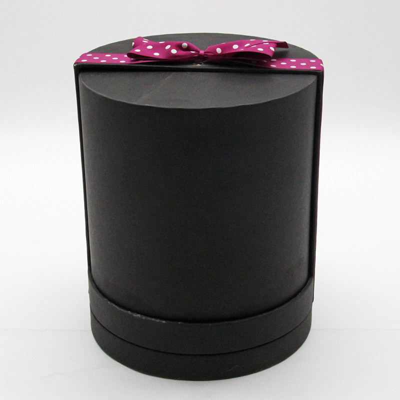 CMYK Color Cardboard Cylinder Gift Boxes For Candle Photo Frame