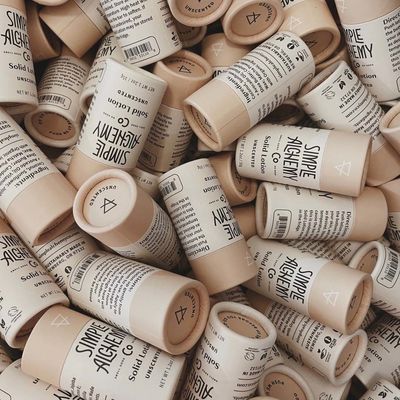 Custom Container Biodegradable Lip Balm Jar Tubes Chapstick Twist Up ...